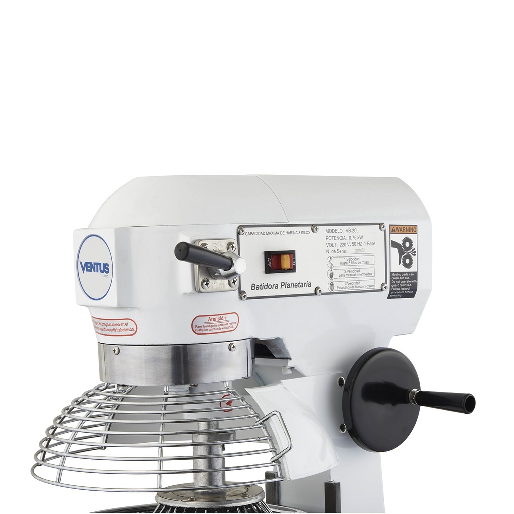 Batidora Industrial 20 Lts VENTUS VB-20L | Plaza Menaje